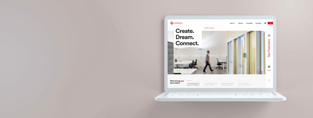 Global network Swissnex gets new brand and website - fuseproject